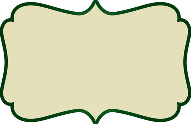 Frame green irish Royalty Free Vector Image - VectorStock