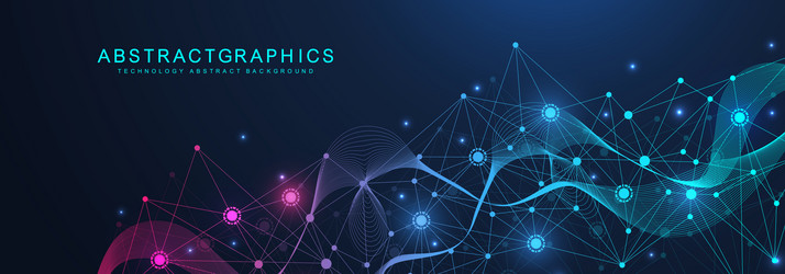 Ai technology abstract background generative Vector Image