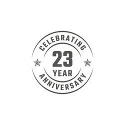 23 Years Vector Images (over 1,400)