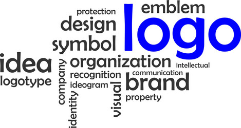 Word cloud merchandise Royalty Free Vector Image