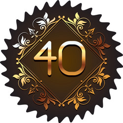 Number Forty Font Vector Images (over 260)