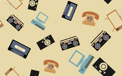 Boombox Pattern Vector Images (over 490)