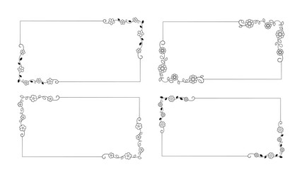 Cute Border Line Vector Images (over 12,000)