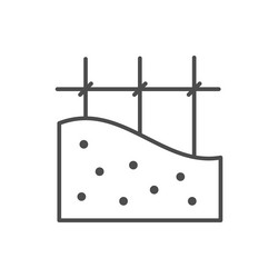 Reinforced concrete icon Royalty Free Vector Image
