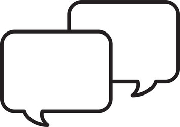 Hand drawn quote dashed line boxes doodle style Vector Image