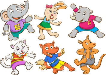 Cute Rino Vector Images (33)