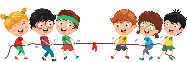 Child Pulling Rope Vector Images (over 160)