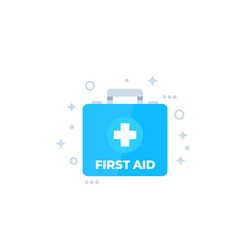 3d first aid kit Royalty Free Vector Image - VectorStock