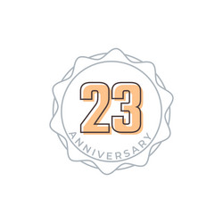 23 Years Vector Images (over 1,400)