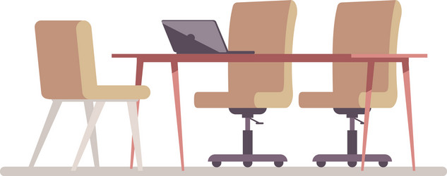 Conference Room Layout Plan Royalty Free Vector Image