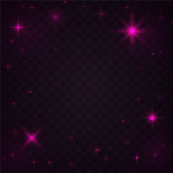 Pink light effects Royalty Free Vector Image - VectorStock
