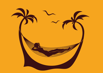 Woman on the beach Royalty Free Vector Image - VectorStock