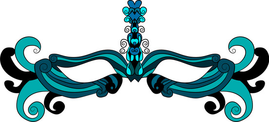 Carnival mask drawing Royalty Free Vector Image