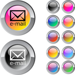 Round Email Icon Vector Images (over 3,300)