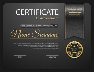 Certificate 507 Royalty Free Vector Image - VectorStock