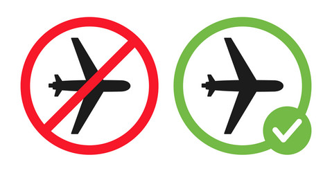 Plane error icon Royalty Free Vector Image - VectorStock