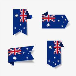 Flag of australia australian national symbol Vector Image