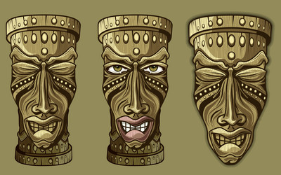 Tiki Vector Images (over 7,000)
