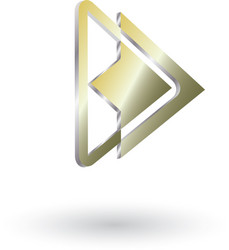 Delta sign logo Royalty Free Vector Image - VectorStock