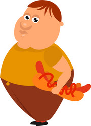 Fat Boy Vector Images (over 3,900)