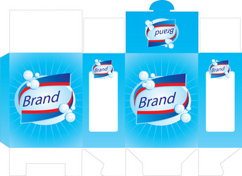 Detergent Box Template Vector Images (over 510)