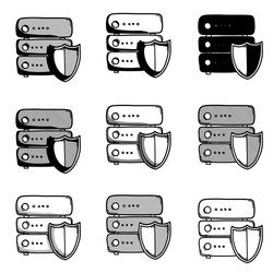 Server Sketch Vector Images (over 1,500)