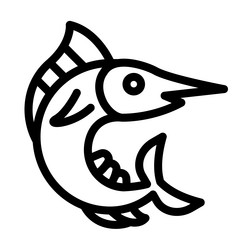 Tribal Marlin Vector Images (5)