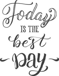 Motivation hand drawn poster card Royalty Free Vector Image