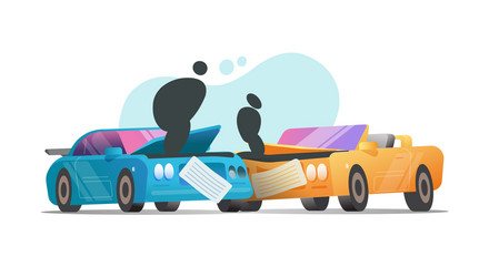 Car Crash Comic Vector Images (over 150)