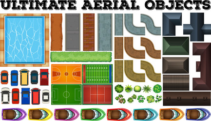 Tree Aerial Vector Images (over 1,500)