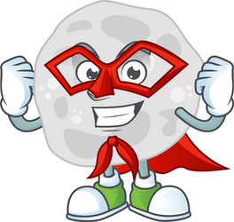 A cartoon drawing kidney in super hero Royalty Free Vector