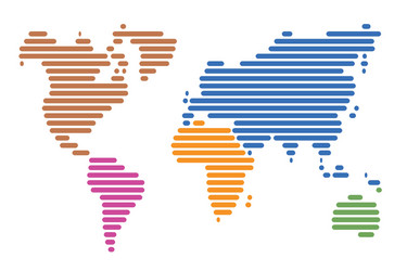 World Map Lines Vector Images (over 74,000)