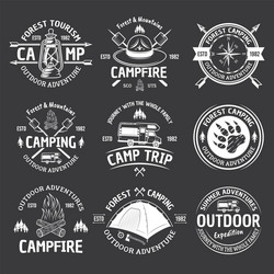 Camper Emblems Vector Images (over 3,700)
