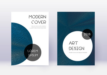 Cover page design template modern brochure layout Vector Image