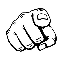 Shape hands Royalty Free Vector Image - VectorStock