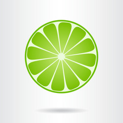 Lemon slice Royalty Free Vector Image - VectorStock