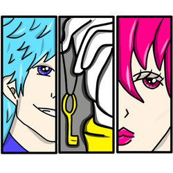 Japanese anime girl Royalty Free Vector Image - VectorStock