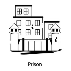 Prison Royalty Free Vector Image - VectorStock