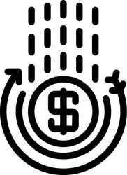 Hand Dropping Coin Drawing Vector Images (64)