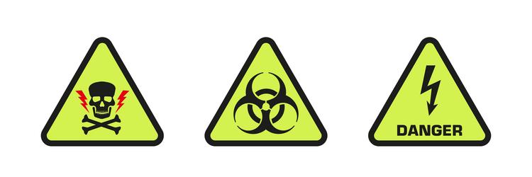 Electrical Hazard Triangle Vector Images (over 4,700)