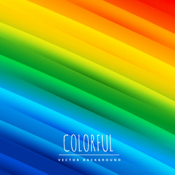 Abstract rainbow background design template Vector Image