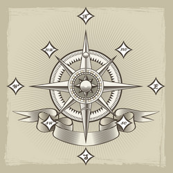 Nautical Star Compass Vector Images (over 11,000)