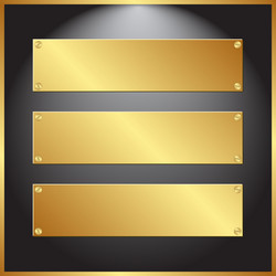 Three banners Royalty Free Vector Image - VectorStock