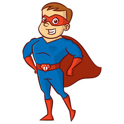 Superhero triangle logo Royalty Free Vector Image