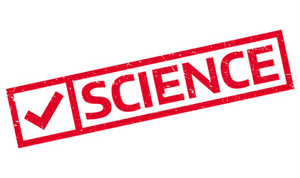 Science rubber stamp Royalty Free Vector Image