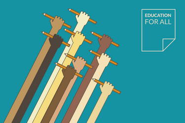 Racial justice concept icon Royalty Free Vector Image