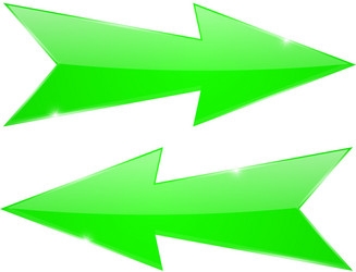 Arrow Green Left Right Vector Images (over 2,300)