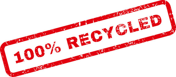 Grunge red 100 percent rubber stamp one hundred Vector Image