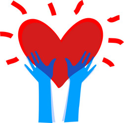 Helping Hands Heart Vector Images (over 37,000)