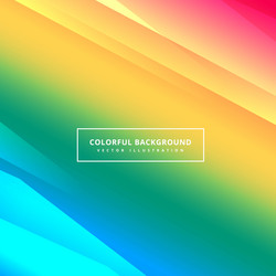 Abstract rainbow background design template Vector Image